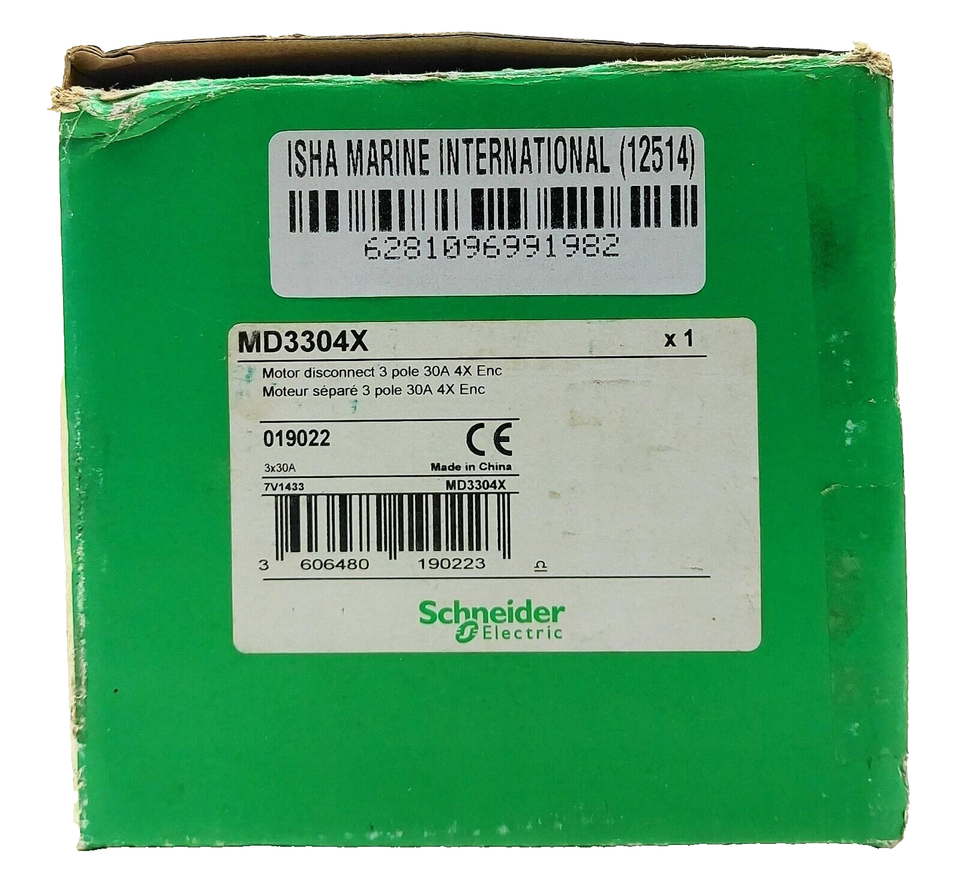 SqaureD Schneider Electric MD3304X Switch | eBay