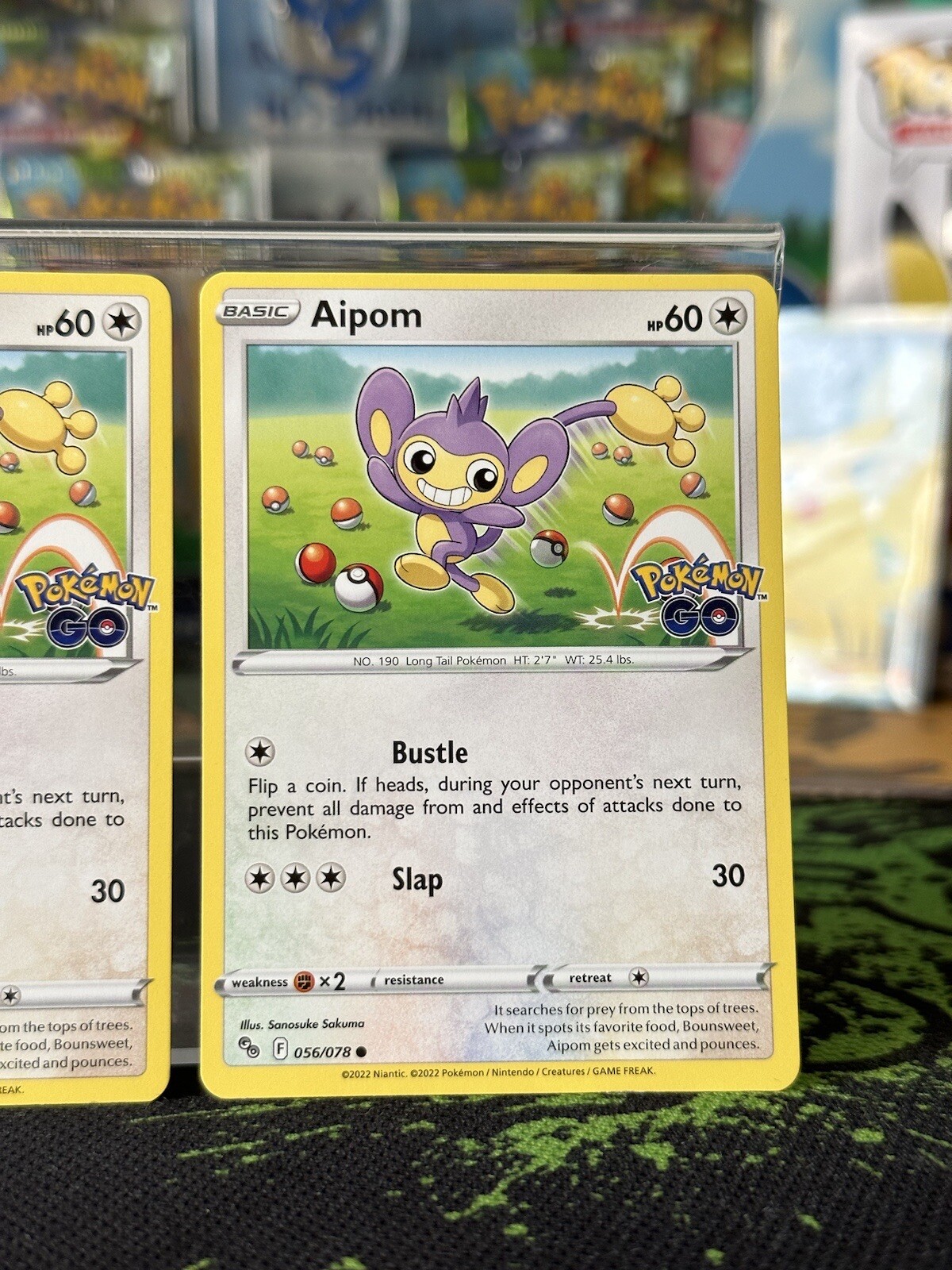 Aipom 056/078 - Pokemon GO - Pokémon TCG | eBay