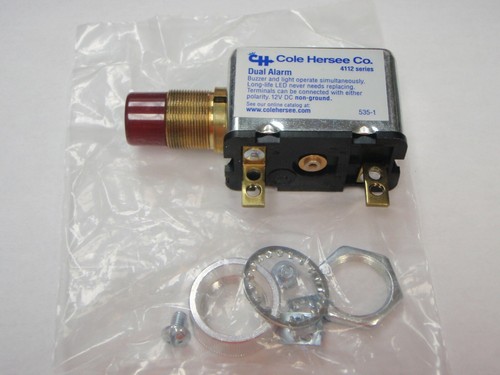 BUZZER ALARM BILGE ENGINE BOAT 4112-RC000-BX HIGHWATER OVERHEAT LOW PSI ...