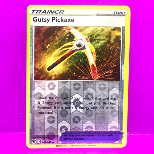 2022 POKEMON ASTRAL RADIANCE REVERSE HOLO - GUTSY PICKAXE 145 | eBay