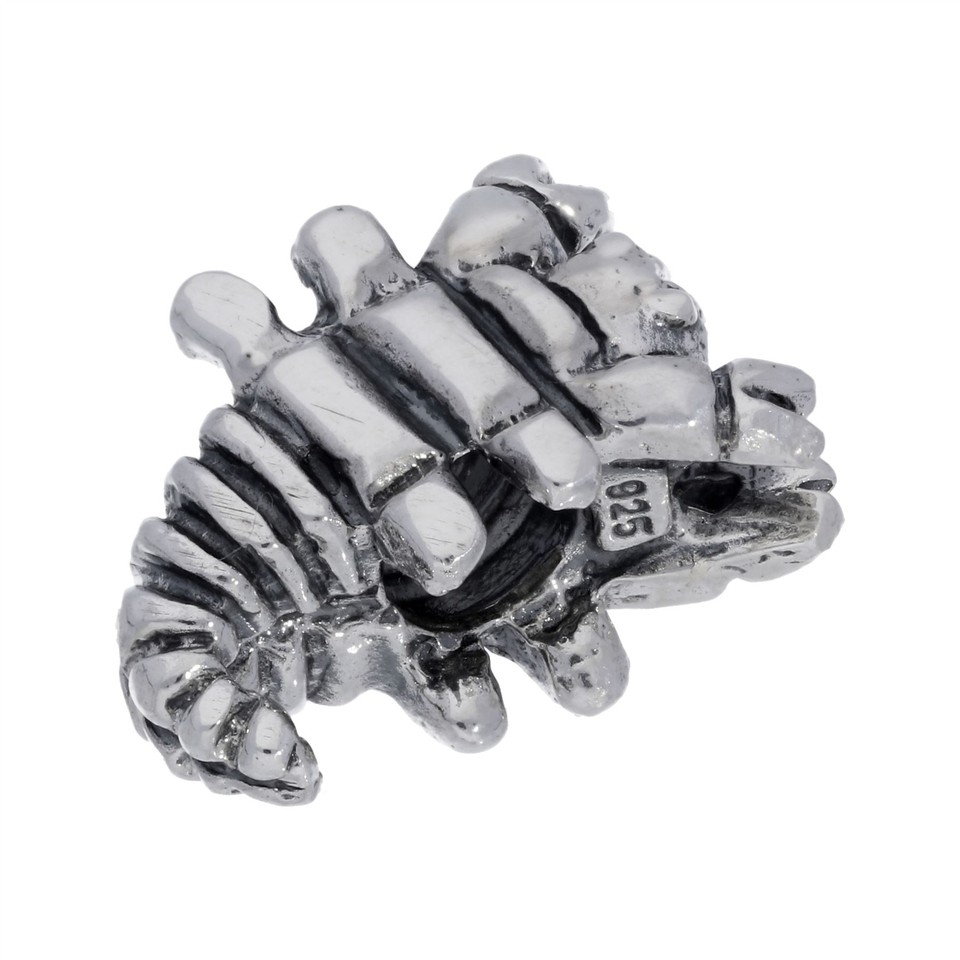 Sterling Silver Scorpion Bead Charm Scorpio Zodiac Beads Charms | eBay UK