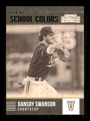 2015 Baseball Panini Contenders Dansby Swanson Vanderbilt Commodores ...