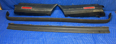 🚘 BMW E30 CONVERTIBLE SIDE REAR BUMPER TRIM COVER EARLY VERT | eBay