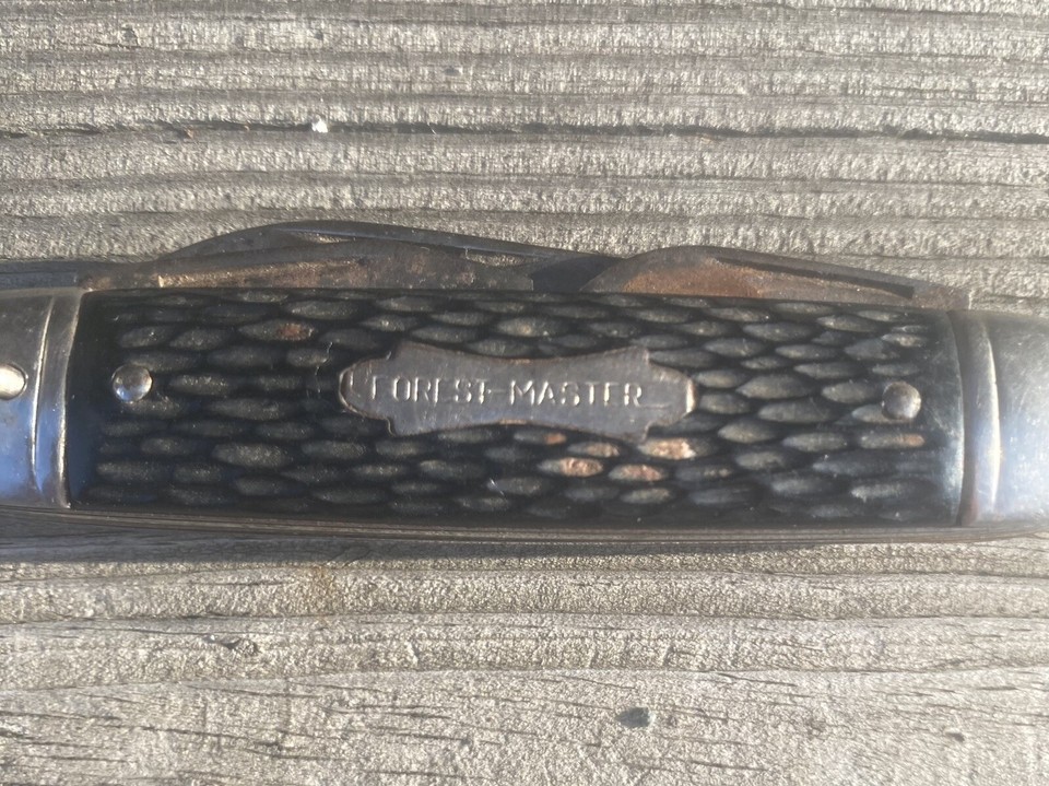 Vintage 4 Blade “Forest Master” Folding Knife Made by Colonial | eBay