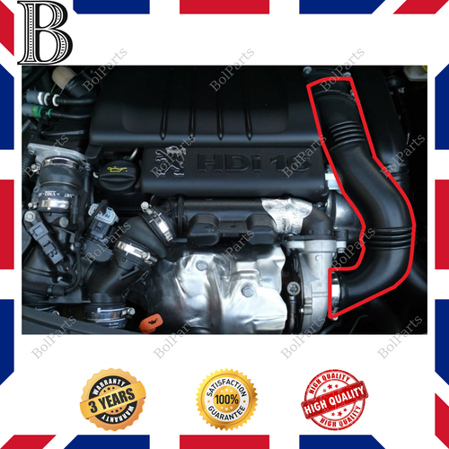 Air FilterTurbo Intercooler Pipe for Citroen C2 C3 C4 PICASSO C5 1.6HDI ...