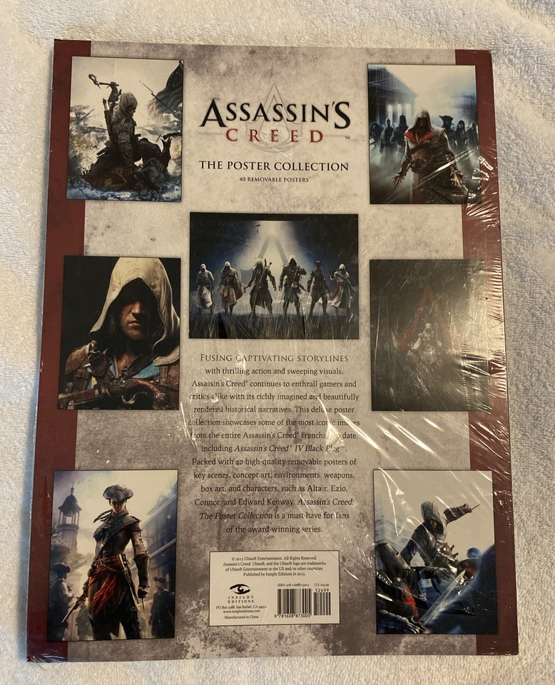 ASSASSIN'S CREED: THE POSTER COLLECTION (INSIGHTS POSTER By . Ubisoft ...