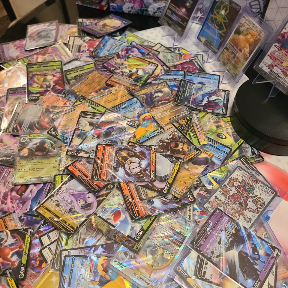 2 Ultra Rare Pokémon Cards Lot - Guaranteed Real! V GX EX MEGA BREAK ...