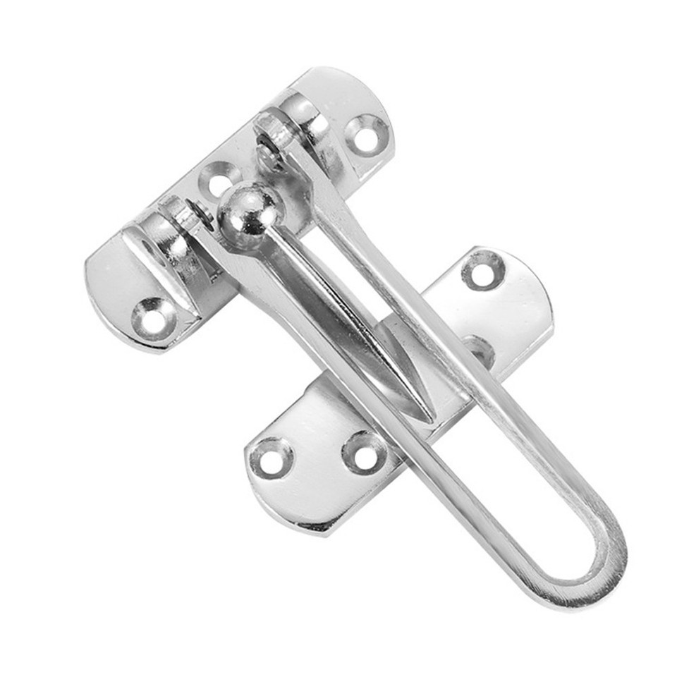 Brand New Swing Bar Lock Security Door Lock Silver Black Gold Zinc ...