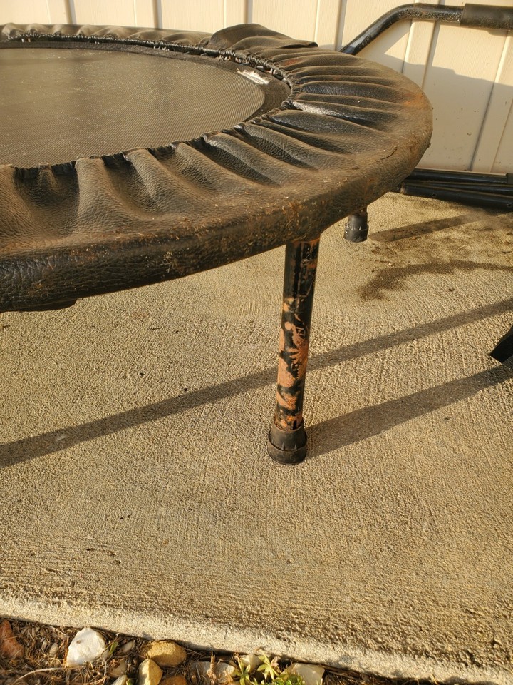 Vintage Bi-Fold Cellerciser® Mini Trampoline/Rebounder, W/ Case ...