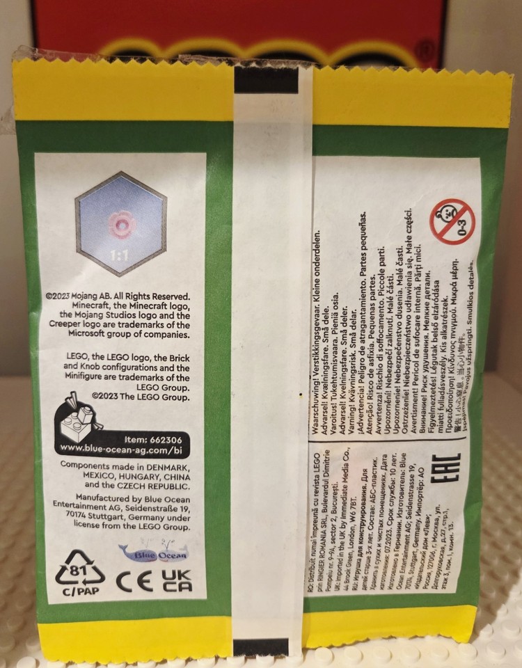 Lego Minecraft 662306 Pillager with Training Dummy Minifigure | eBay UK