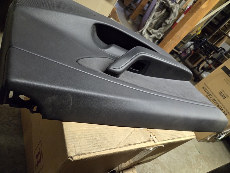 ⭕ 2017-2020 Tesla Model 3 front Driver Side Interior Door Panel Trim ...