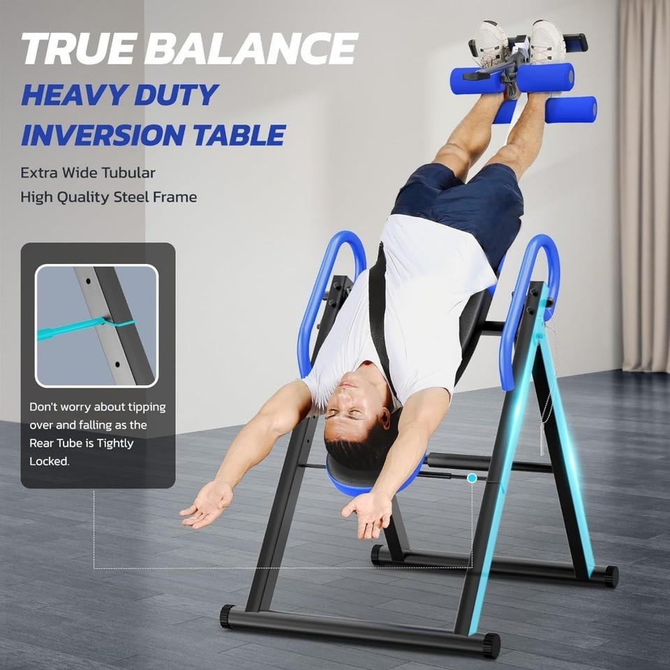 Dripex Heavy Duty Gravity Inversion Table 300 Lbs Capacity | eBay