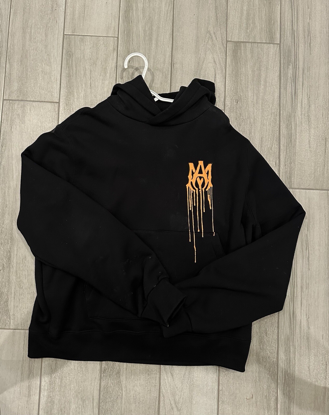 Amiri Paint Drip Hoodie - Gem