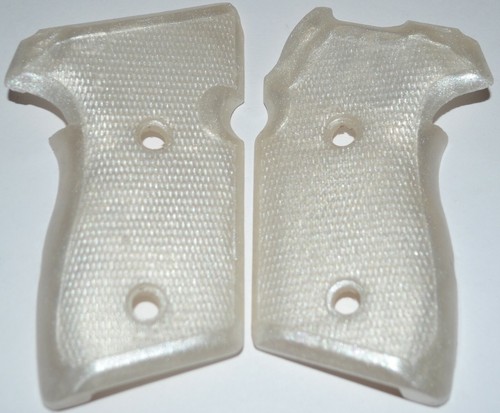 Sig Sauer P220, P245 compact pistol grips pearl white plastic | eBay