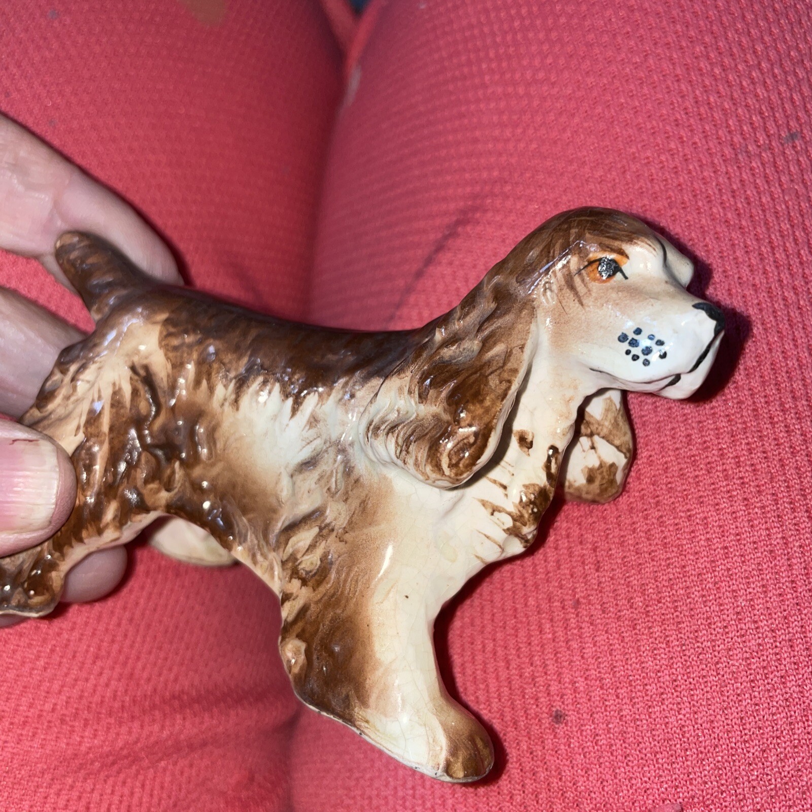 Vintage Sitting Porcelain Irish Setter Dog Figurine - 4 1/2" Tall | eBay
