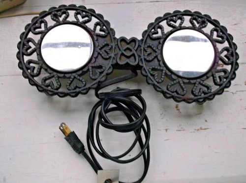 Vintage Cast Iron Warming Trivet Double Warmer | eBay