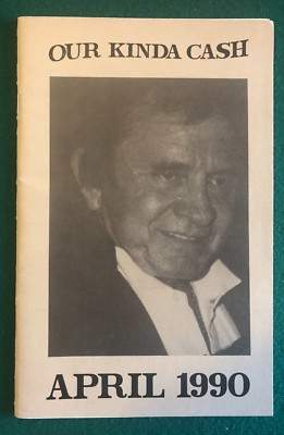 Johnny Cash Fan Club Booklet, Vintage, 5.5x8.5, Country Music, 1990 | eBay