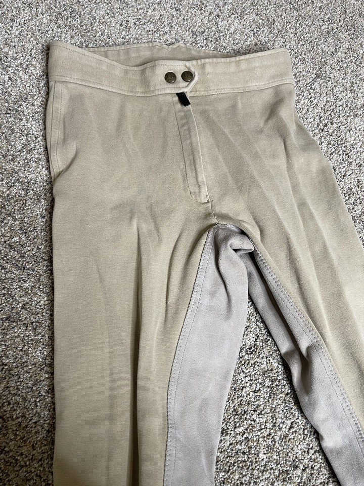 Equi-Comfort Tan Brown Riding Pants Size 28 Inseam 26 Schooling ...