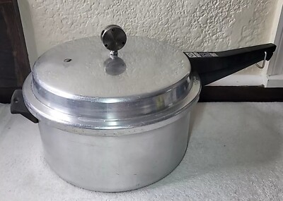 Large Mirro Matic Pressure Cooker 6-Quart M-0296 Jiggler Weight ...