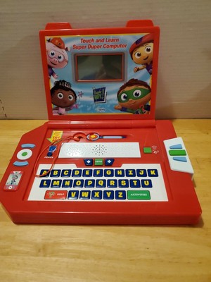 Super Why Touch and Learn Super Duper Computer Learning Curve PBS Kids ...