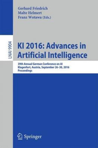 KI 2016: Advances in Artificial Intelligence: 39th Annual German ...
