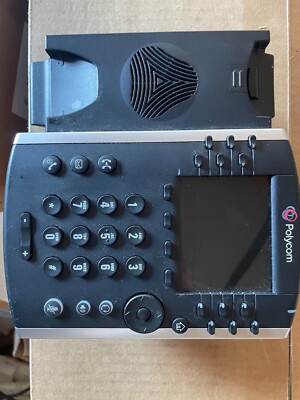 Polycom VVX410 IP Gigabit Phone Handset, stand, ethernet | eBay
