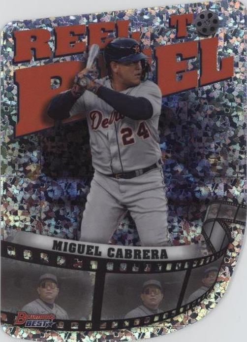 2023 Bowman's Best - Reel to Reel Die-Cuts Miguel Cabrera #RR-13 Mini ...