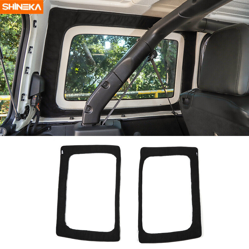 2pcs Rear Window Heat Insulation Cotton for Jeep Wrangler JL 4-Door ...