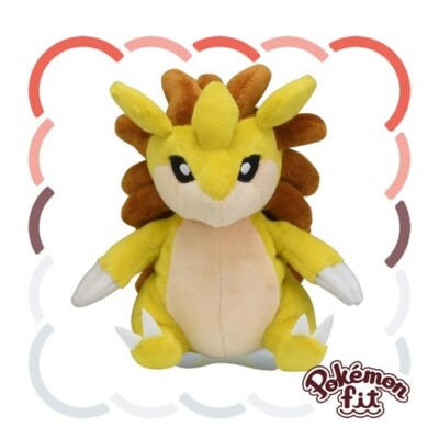 Sandslash 028 Pokemon Fit Plush from Pokemon Center Japan NEW WITH TAGS ...