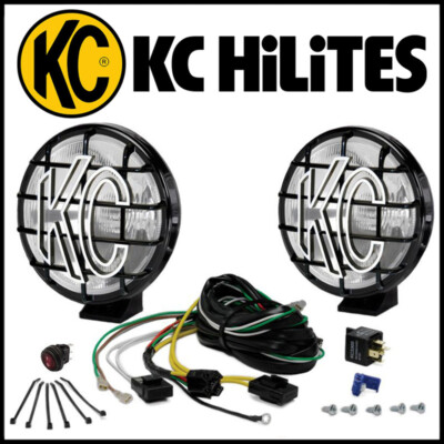 KC Hilites 6" Apollo Pro 2-Light 100W Halogen Driving Lights PAIR ...