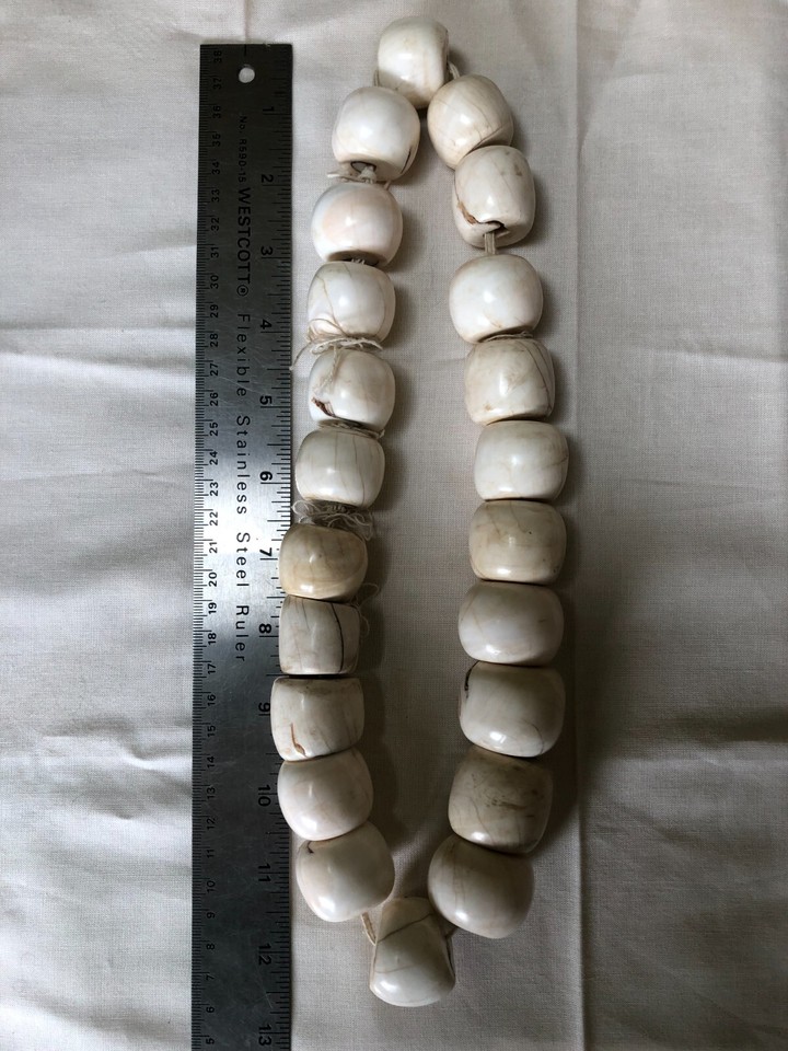 Angami giant clam shell necklace Naga | eBay