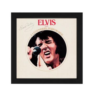 Elvis Presley Signed Autographed A Legendary Performer Record Album ...