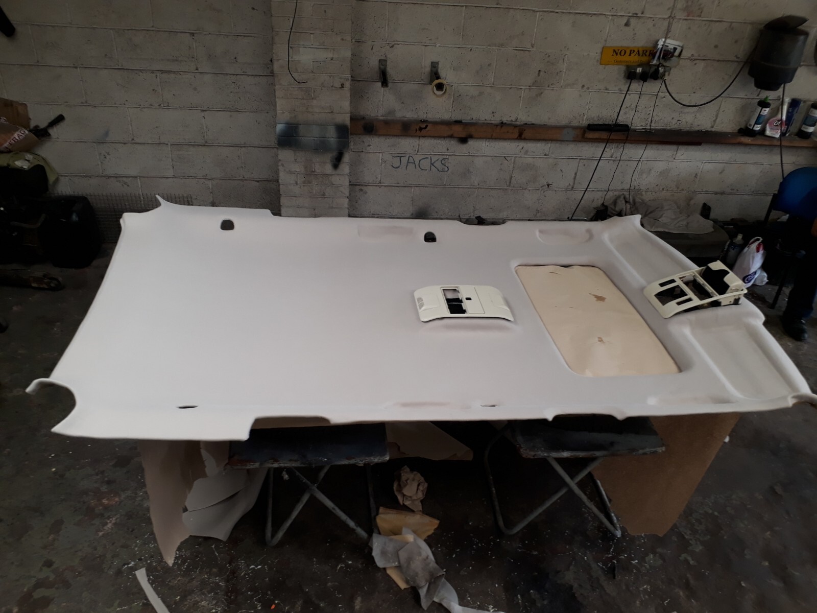 Range Rover L322 p38 discovery 2 td5 headlining recover repair defender ...