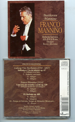 Franco Mannino - Concerto per tromba / IX Sinfonia, Op. 409, Carosello ...