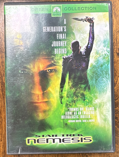 Star Trek: Nemesis (DVD, 2003, Widescreen) (B144-52) 97363389941| eBay