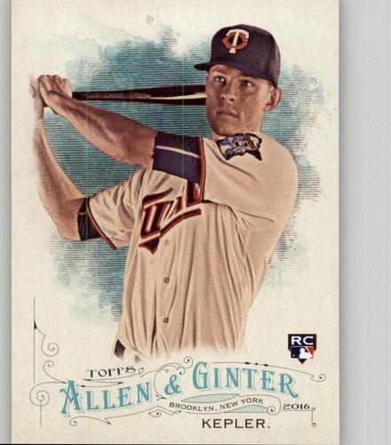 2016 Topps Allen & Ginter Max Kepler Rookie #24 RC Minnesota Twins | eBay