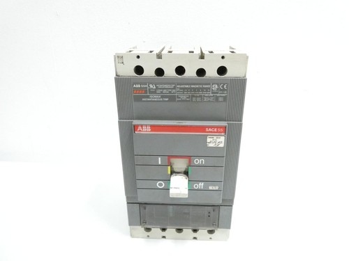 Abb S5H Sace S5 Molded Case Circuit Breaker 3p 400a Amp 600v-ac | eBay
