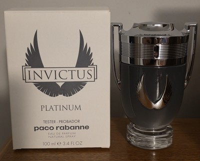 Authentic! INVICTUS PLATINUM Eau de Parfum 3.4 oz Spray Paco Rabanne ...