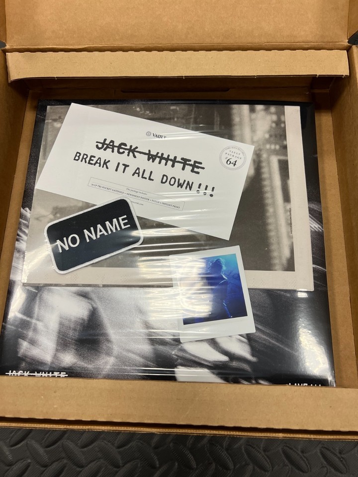 THIRD MAN VAULT #64 Jack White Live Break It All Down 3xLP White ...