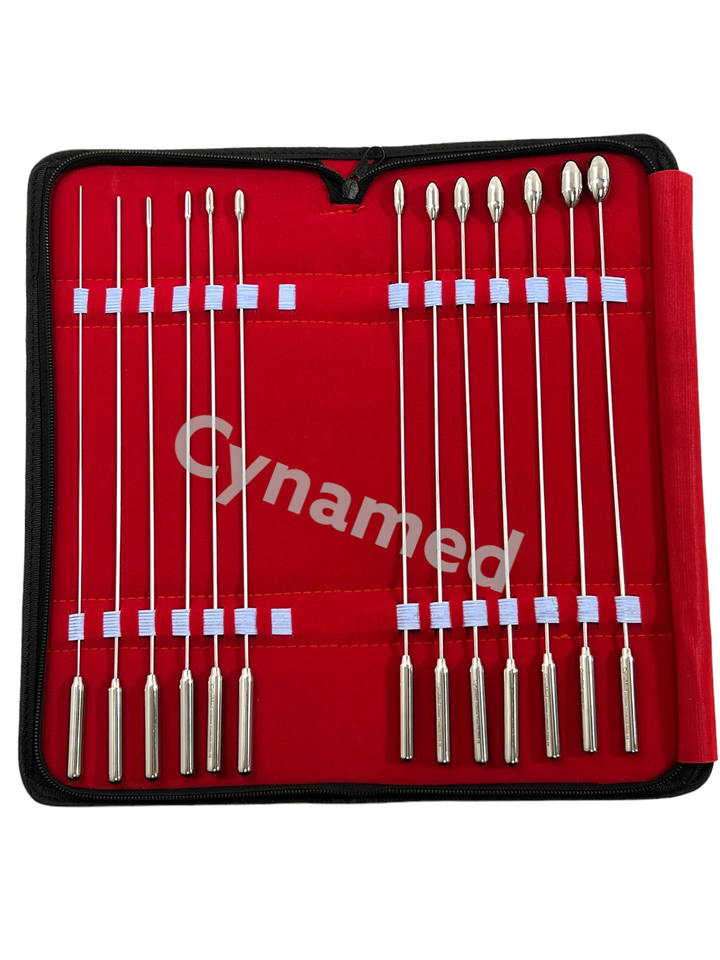 PREMIUM O.R GRADE BAKES ROSEBUD URETHRAL SOUNDS DILATOR SET SURGICAL ...