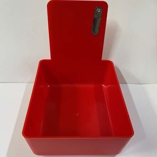 Red Dental Lab Pan with Stainless Steel Clip 20pk 7" x 5¾" x 2½" Made ...