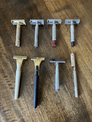 Vintage Razor Lot Gillette Schick Gem | eBay