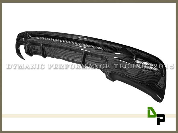 Carbon Fiber P Style Rear Bumper Diffuser For 08-13 E82 E88 M-Sport ...