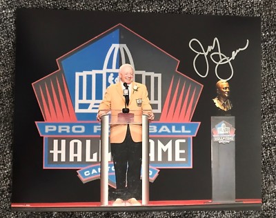 Jerry Jones Signed 8 X 10 Photo Football Autographed Hall Of Fame 2017 ...