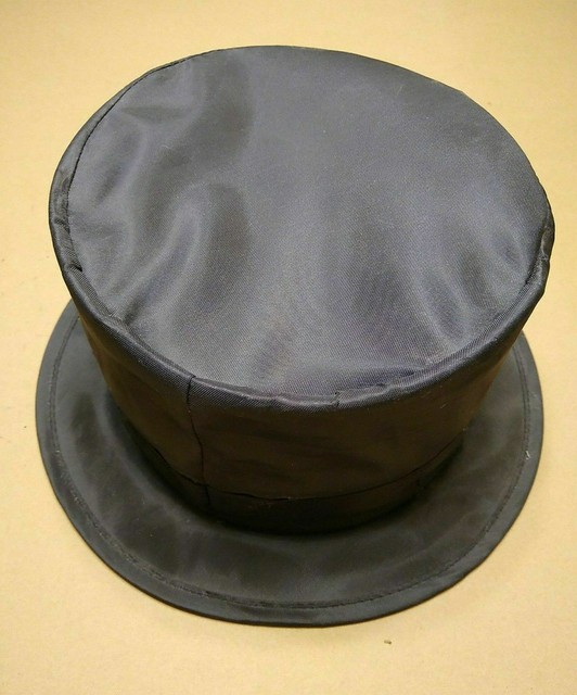 Kids Magic Hat Collapsible Hidden Secret Pocket Trick Black Top ...