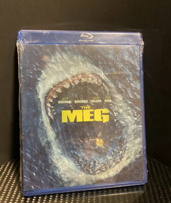 The Meg (Blu-Ray Disc, 2018) Jason Statham, Li Bingbing, Rainn Wilson ...