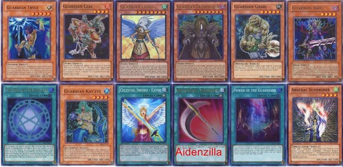 Yugioh Rafael Guardian Deck - Dreadscythe Eatos Grarl Ceal Kay'est Elma ...