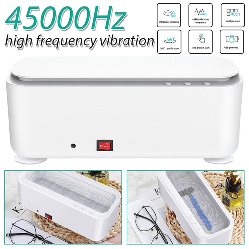 45KHZ Ultrasonic Cleaner Machine Sonic Wave Tank Jewelry Watch Glasses ...