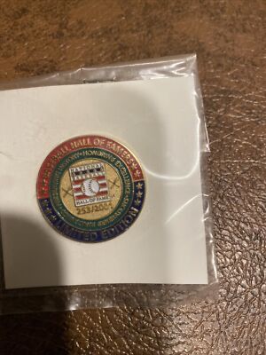 2001 Limited Edition Baseball Hall of Fame HOF Induction Pin 253/2001 ...