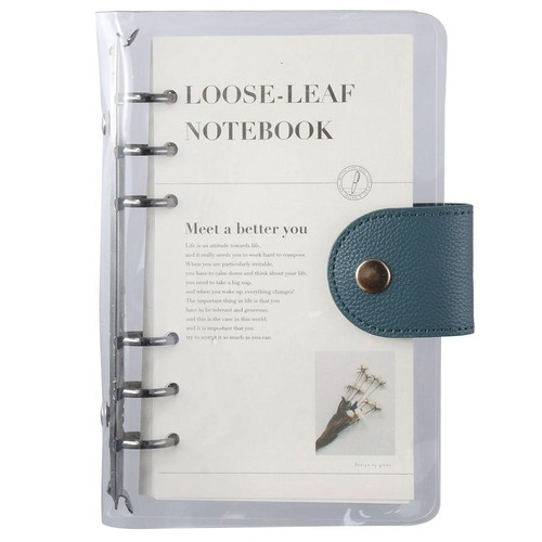 Clear Binder Covers Transparent Notebook Cover Notebook Shell Office | eBay